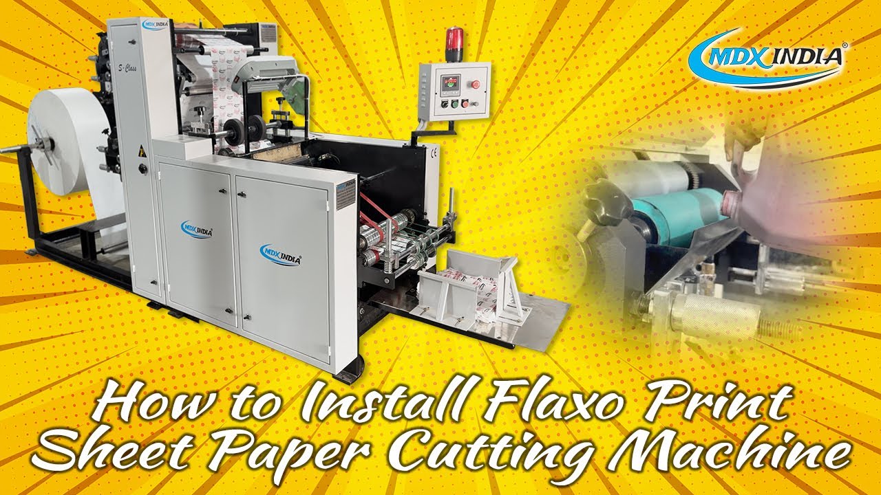 How to Install Flaxo Print | Detailing Video | #MDX - YouTube