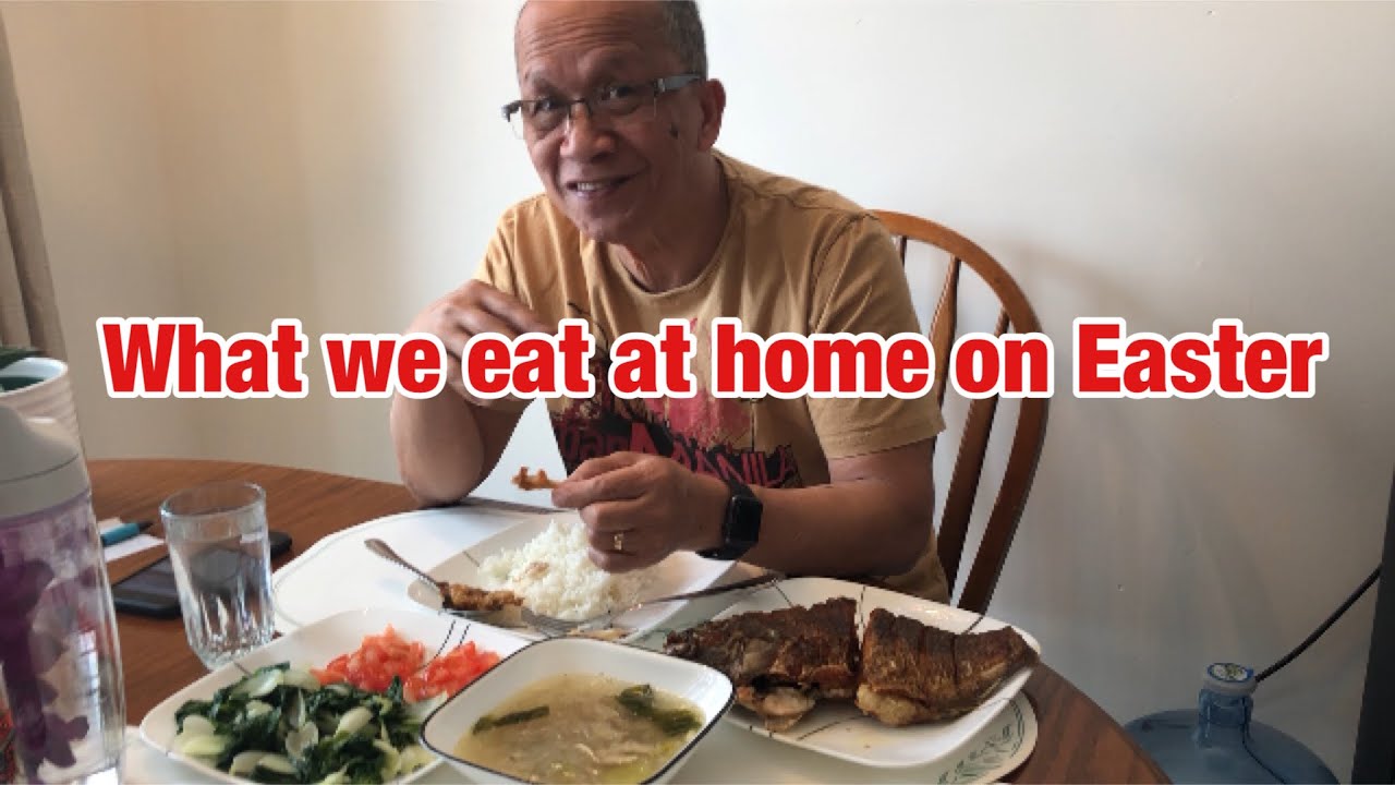 Pagkain namin sa Holy Week. - YouTube