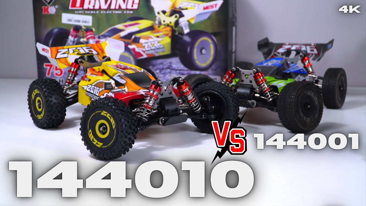 WLTOYS 144010 vs 144001 | ULTIMATIVER VERGLEICHSTEST | BRUSHLESS vs ...