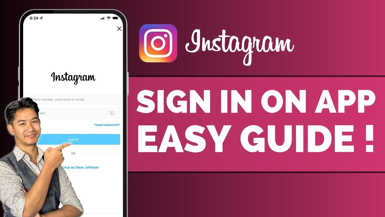 Instagram Login - How To Sign Into Instagram App ! - YouTube