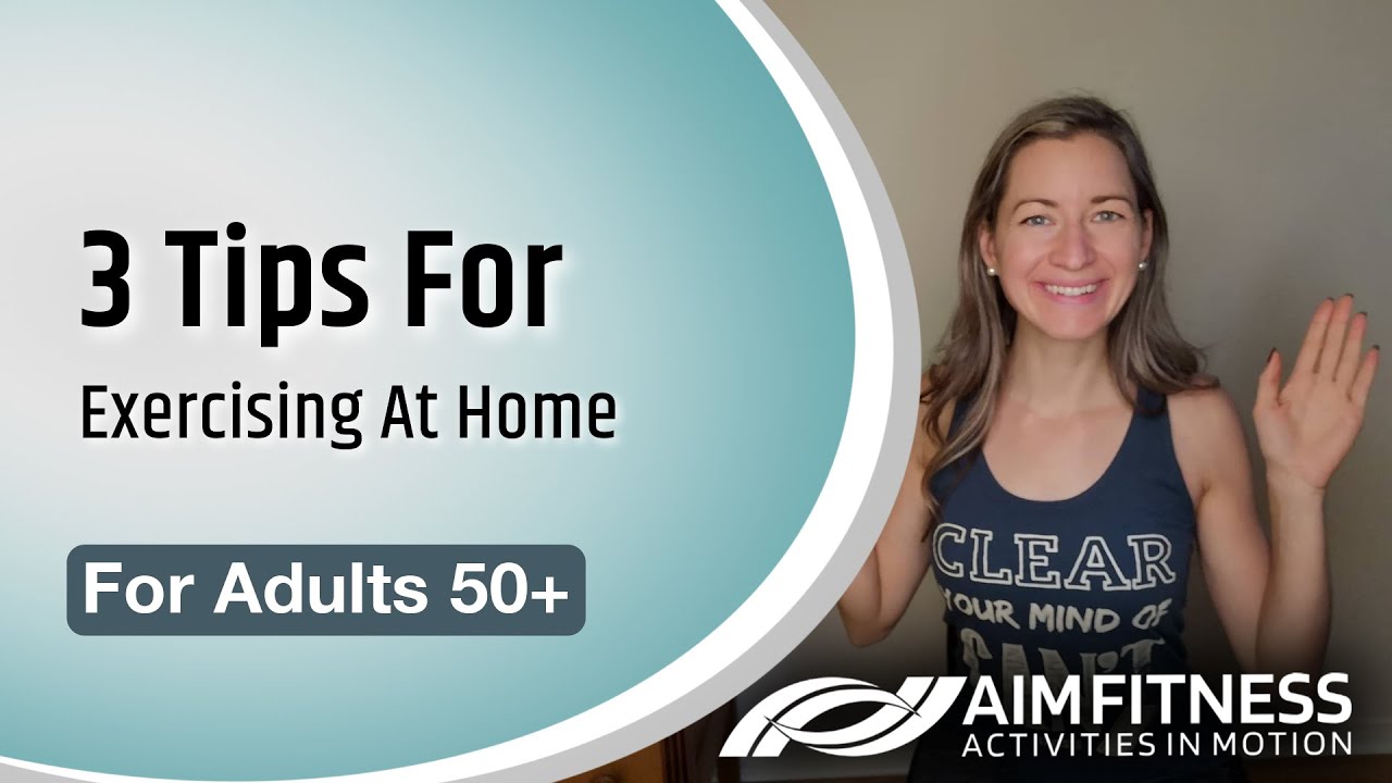 3 Tips For Exercising at Home - YouTube