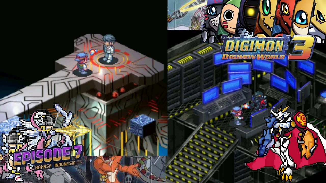 Digimon World 3 (2003) - Menantang Byakko Leader Dan Melawan HiAndromon ...
