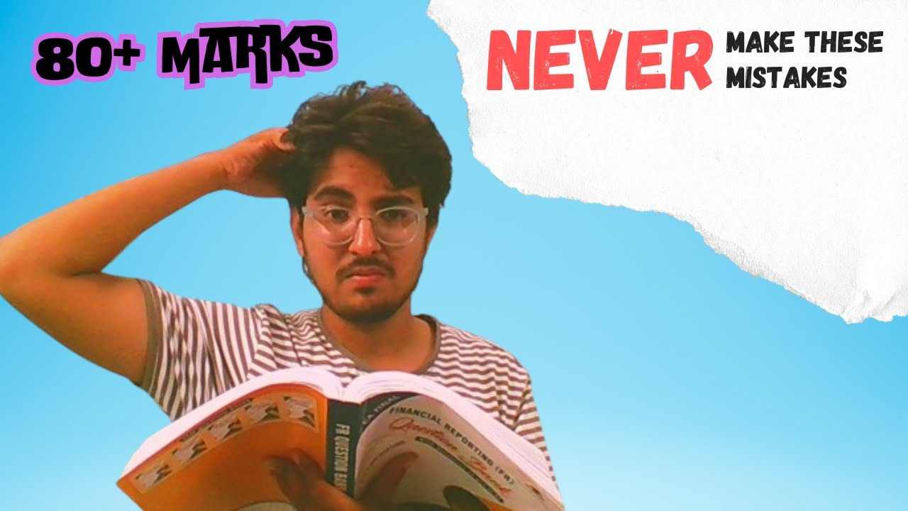 How to pass in CA Foundation Quantitative Aptitude Paper | 5 Mistakes ...