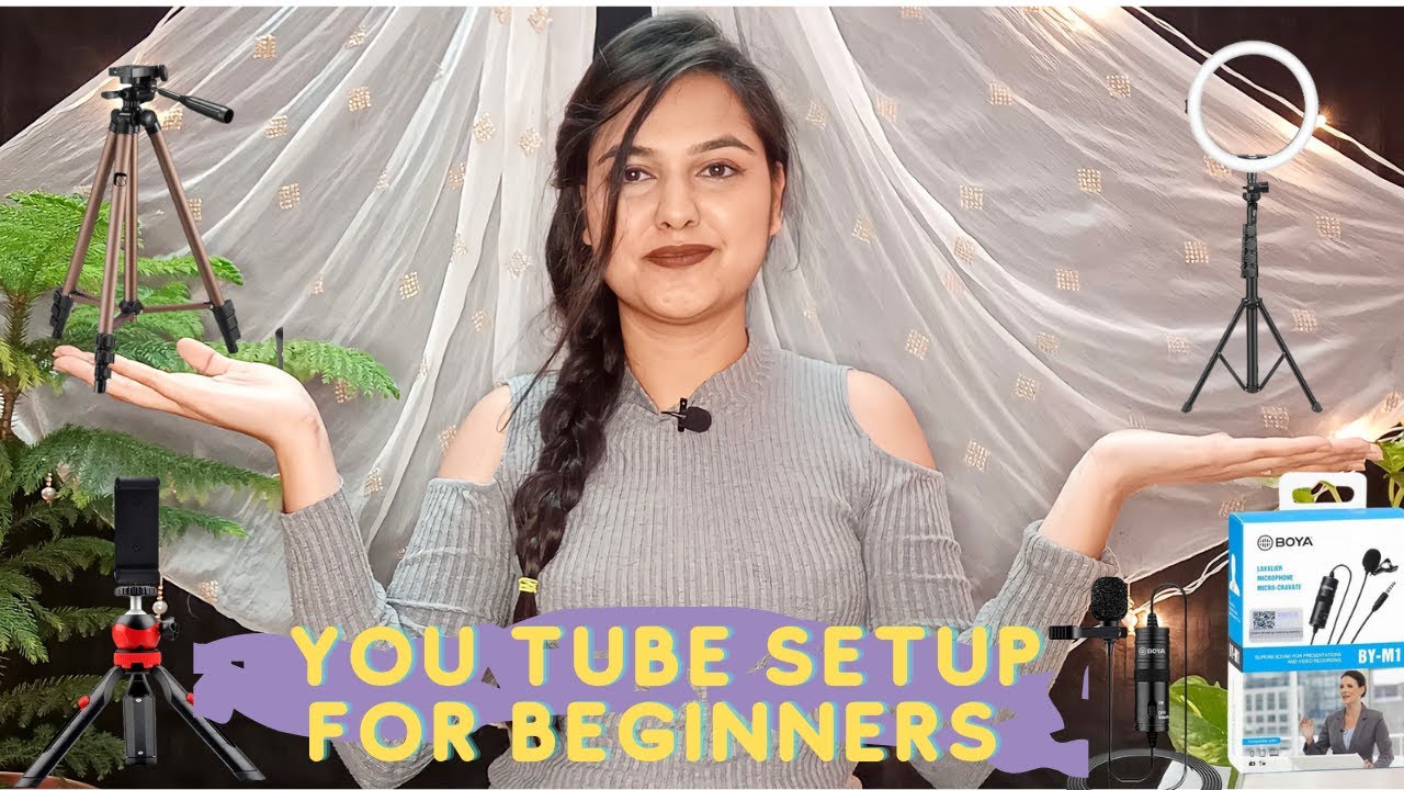 Budget Friendly You Tube Setup For Beginners II Equipment To Start A ...