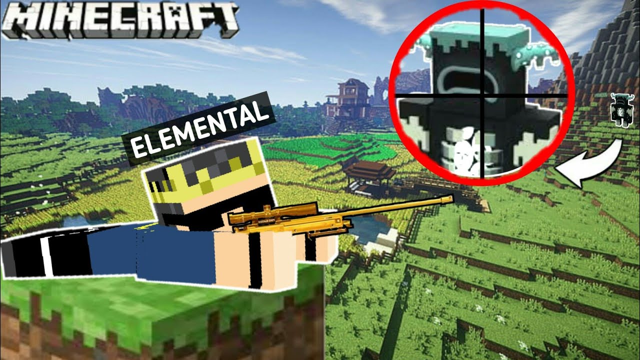 I KILL WARDEN WITH GUNS IN MINECRAFT | #minecraft - YouTube