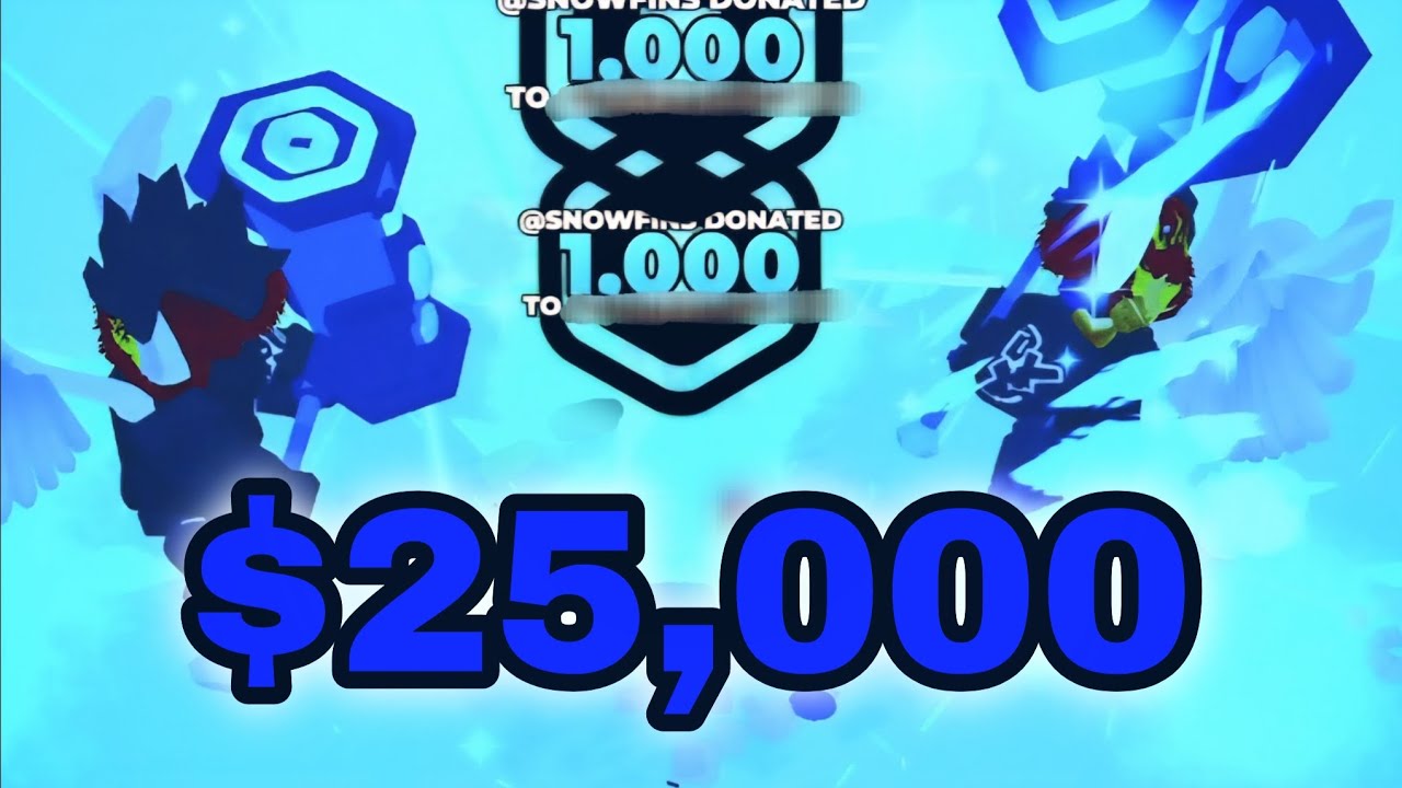 Spending all 25,000 Robux - YouTube