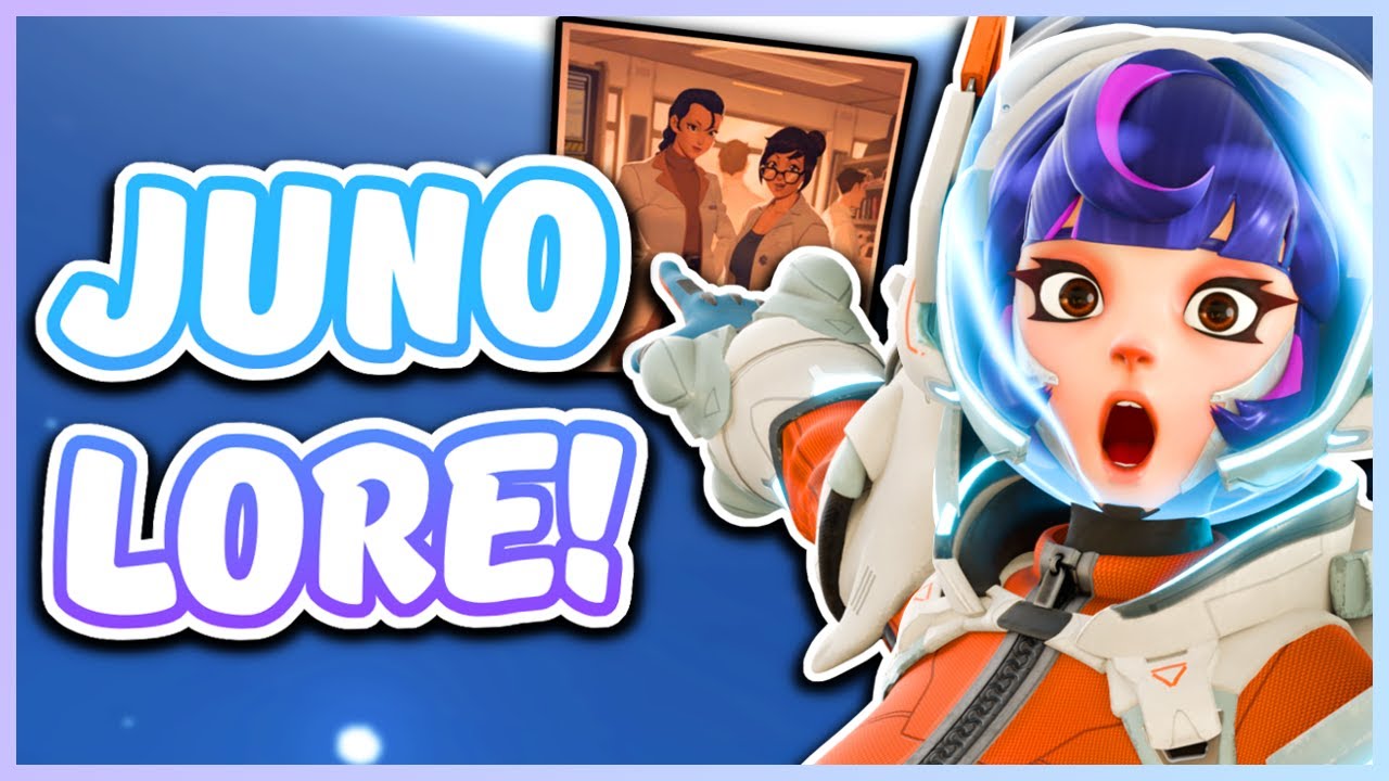 NEW HERO JUNO AND HER LORE IN OVERWATCH 2 - YouTube