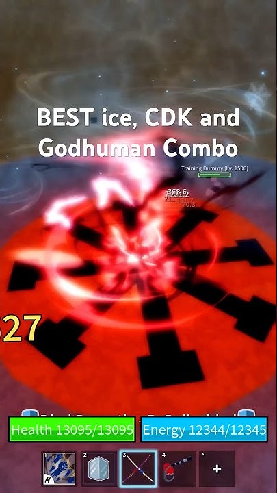 THE BEST ice, CDK, and Godhuman combo #bloxfruits #shortsfeed - YouTube