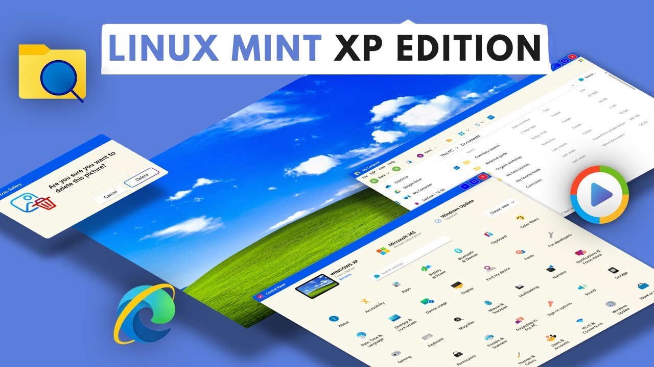 Transforme o Linux Mint em Windows XP! Nostalgia Pura! 🖥️🔥 - YouTube