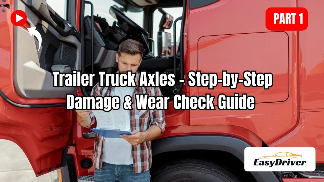 Inspecting Trailer Truck Axles – Damage & Wear Check Guide | Part 1 ...