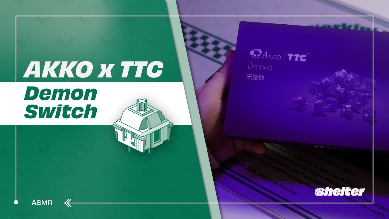 Akko x TTC Demon 😈 | Charakterystyka i Sound Test switchy - YouTube