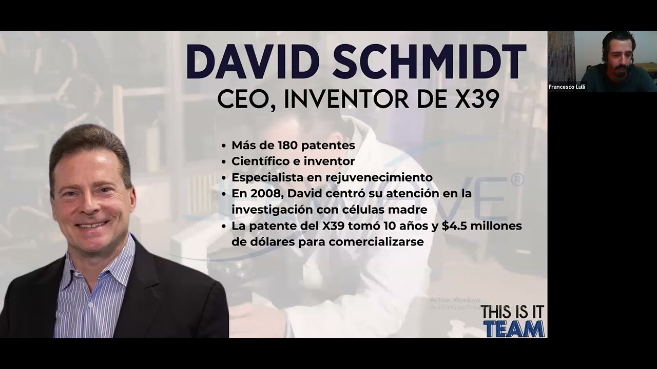 Presentación de Lanzamiento del X39 y Oportunidad con testimonios - YouTube