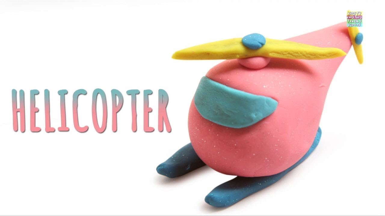 Play & Learn How to Make Helicopter with Clay + More Kids Videos - YouTube