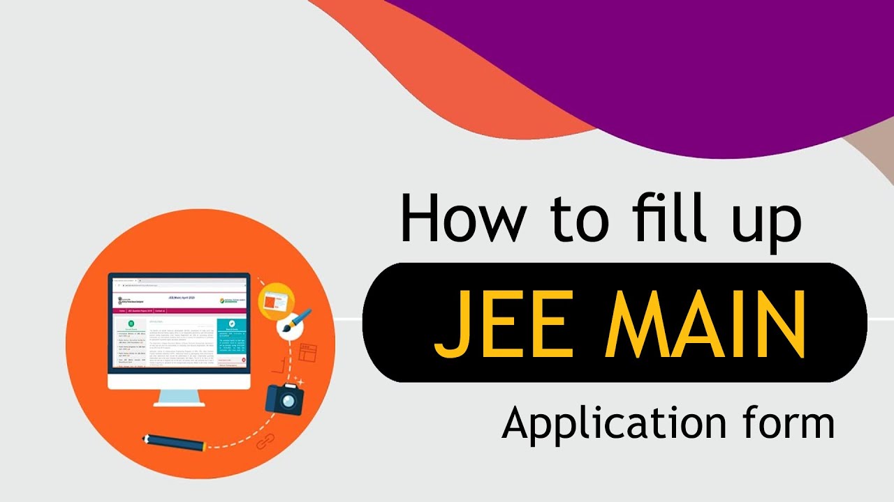 JEE Mains 2020 - How to Fill Up JEE Mains 2020 application form - YouTube