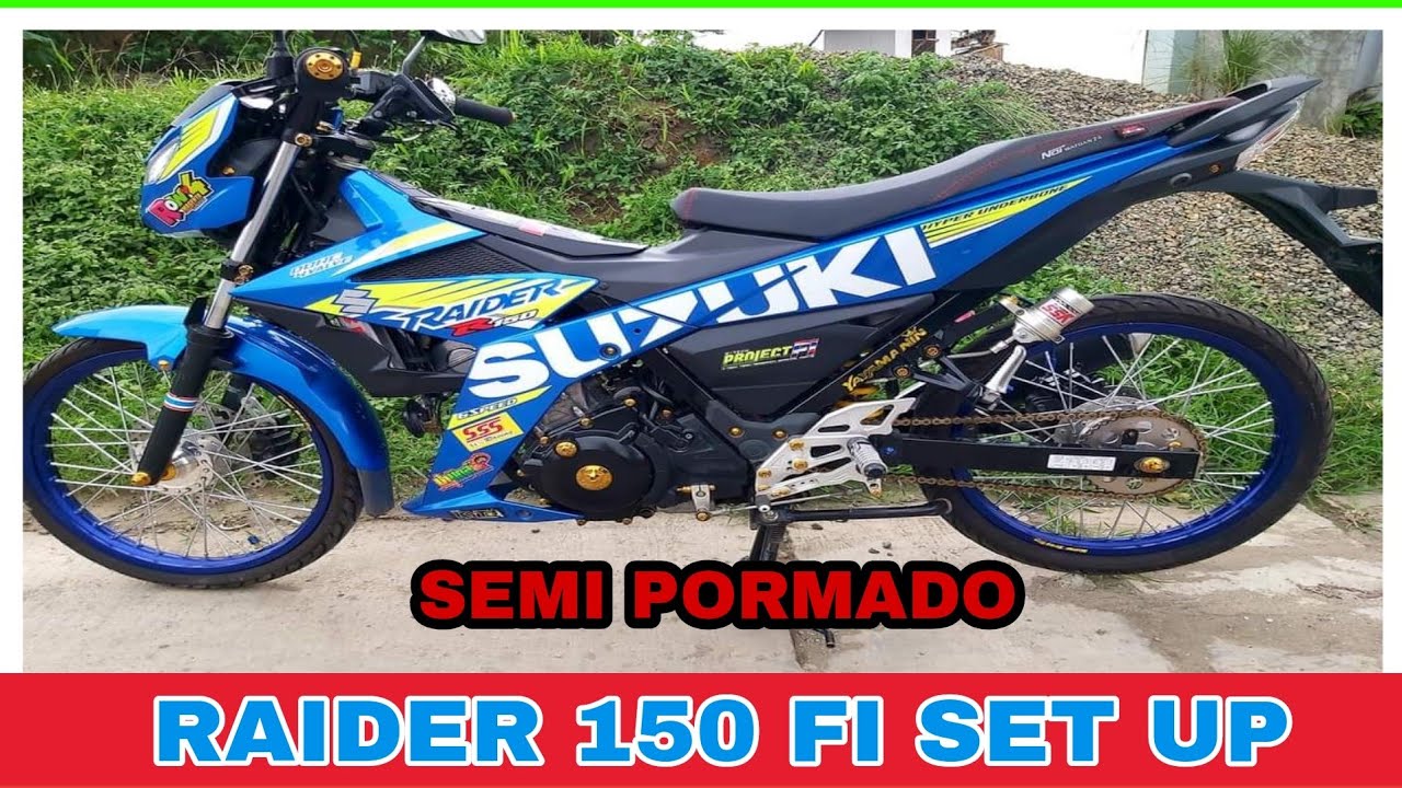Raider 150 Set Up