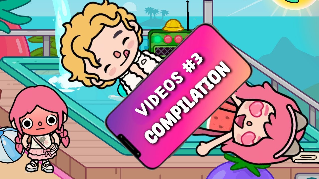 This is my Crazy Toca Life 🩷Videos Compilation #3 || *with voice* 🔊 ...