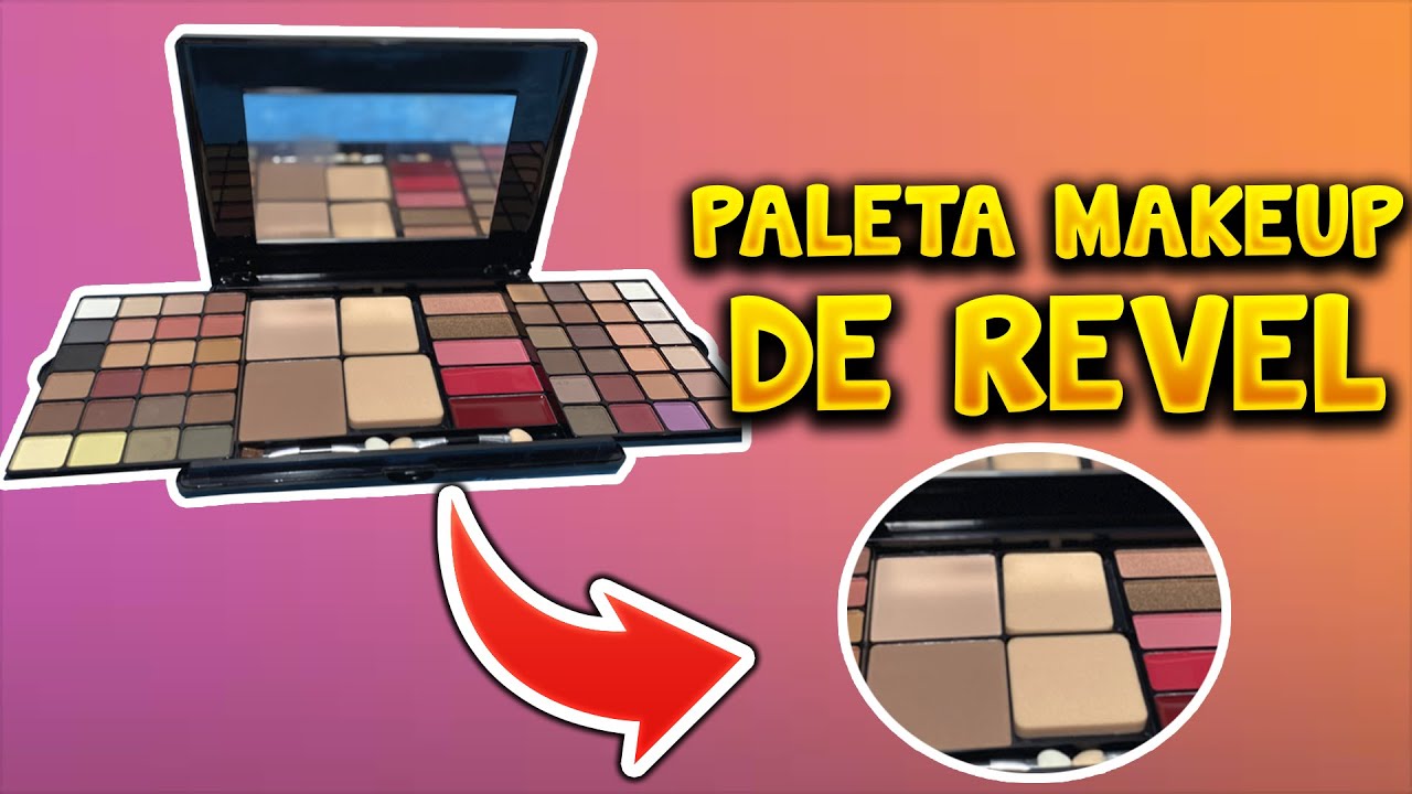 RESEÑA DEL PALETA MAKEUP DE REVEL |CHIO'S MAKE UP 💗 - YouTube