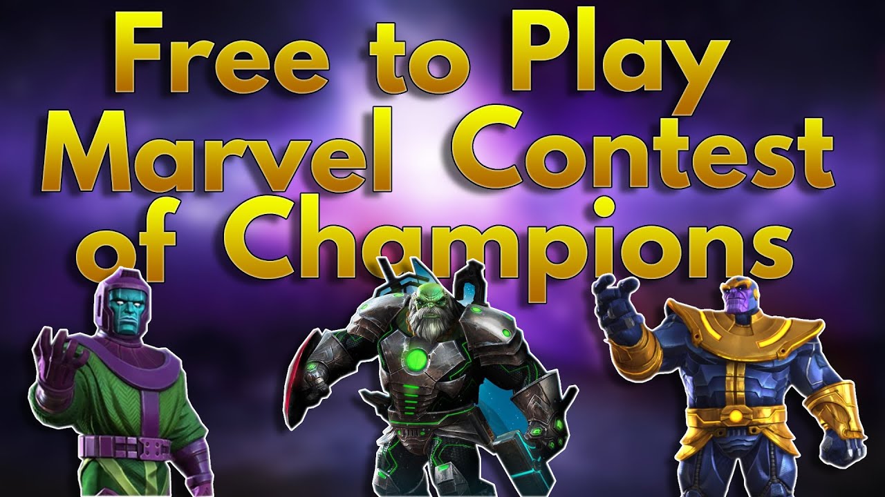NEW Free to Play Account! - Marvel Contest of Champions - YouTube