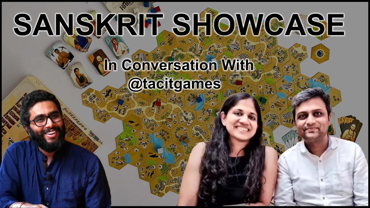 Sanskrit Showcase - Gamifying The Stories of Bharat - @tacitgames - YouTube