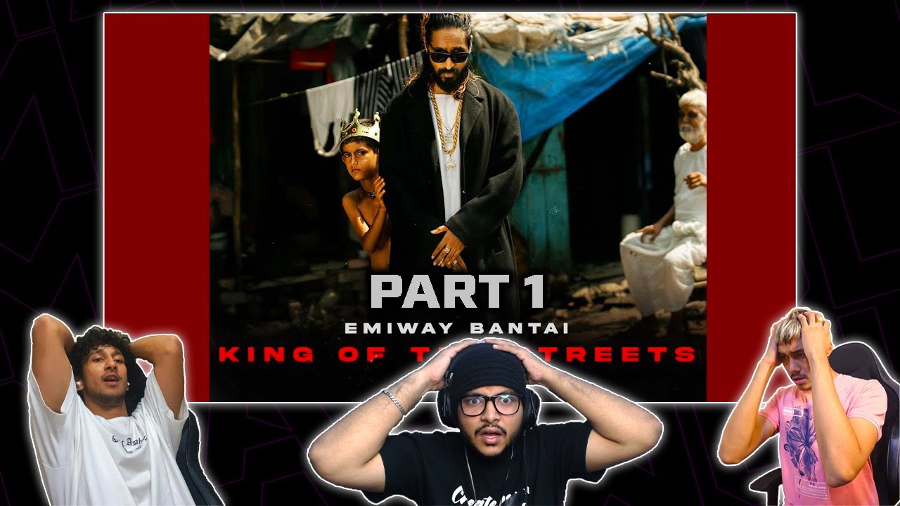 REACTING TO Emiway Bantai King Of The Streets (Album) Part 1 - YouTube