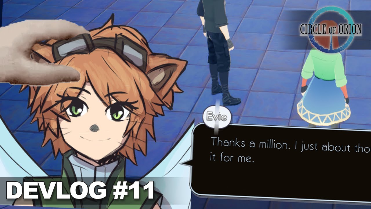 Dialogue Portraits & Progression Systems | Circle of Orion - Devlog #11 - YouTube