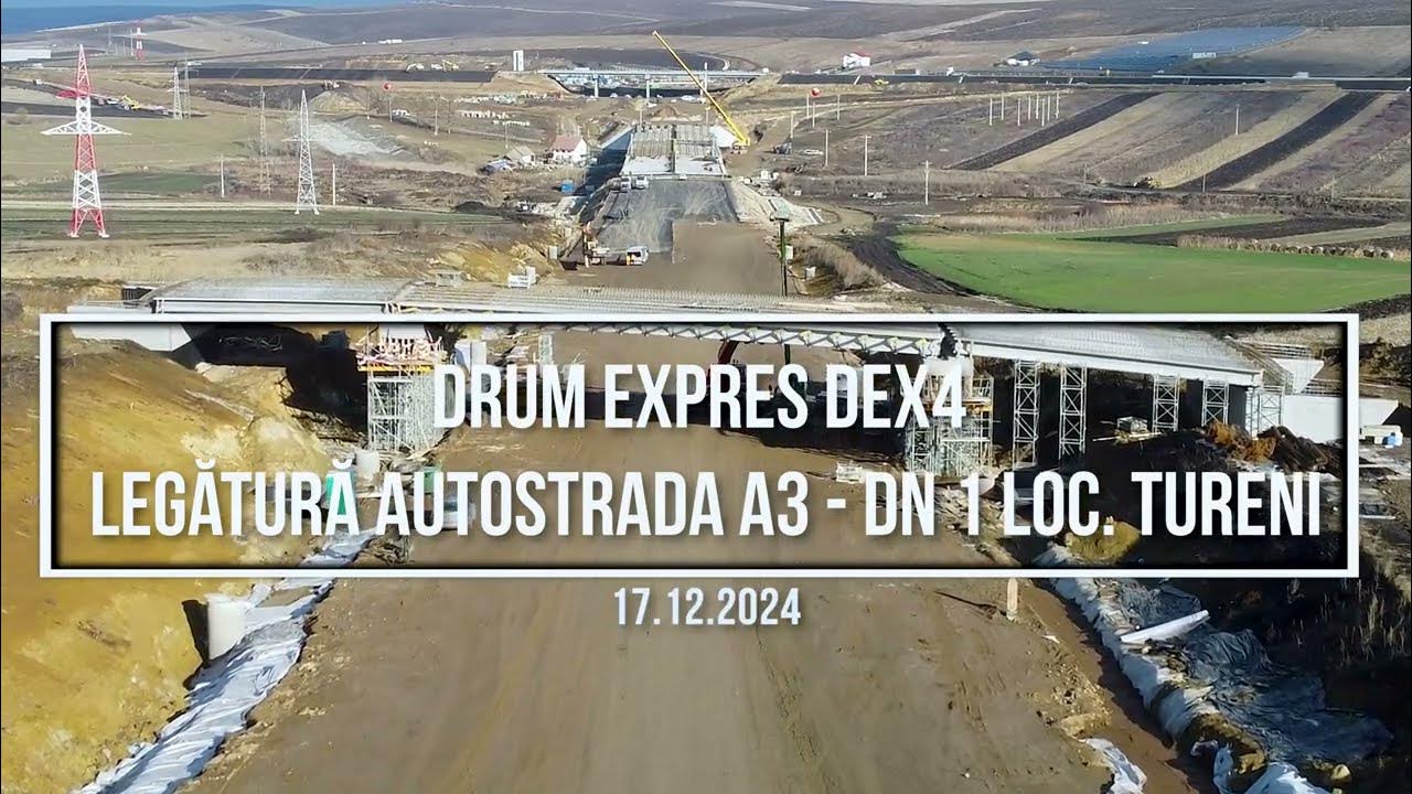 Drum Expres DEx 4 Legãtura A3 - DN 1 loc. Tureni - 17.12.2024 | filmare completa - YouTube