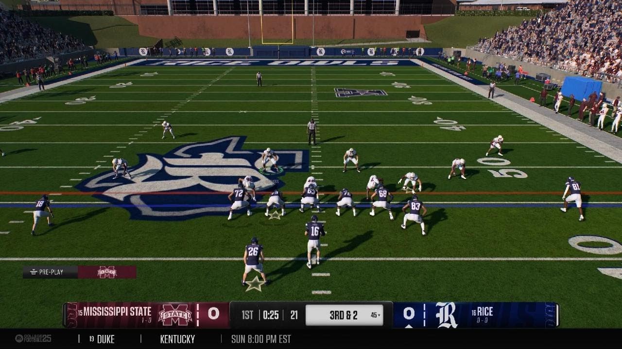 #15 Mississippi State at #16 Rice | Week 1, 2033 - YouTube