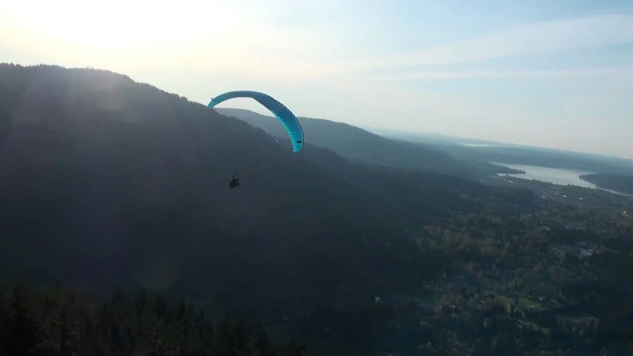 Keith Papenthien Seattle Paragliding Torpedo Launch - YouTube