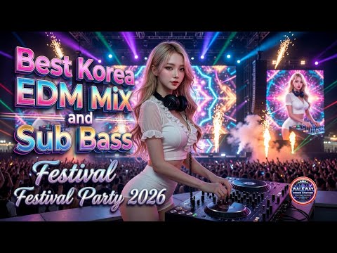 Korea EDM Club Remix 2026 🔥 High Bass Dance Music | Newest Korean Party Mix V.28 🇰🇷🎧