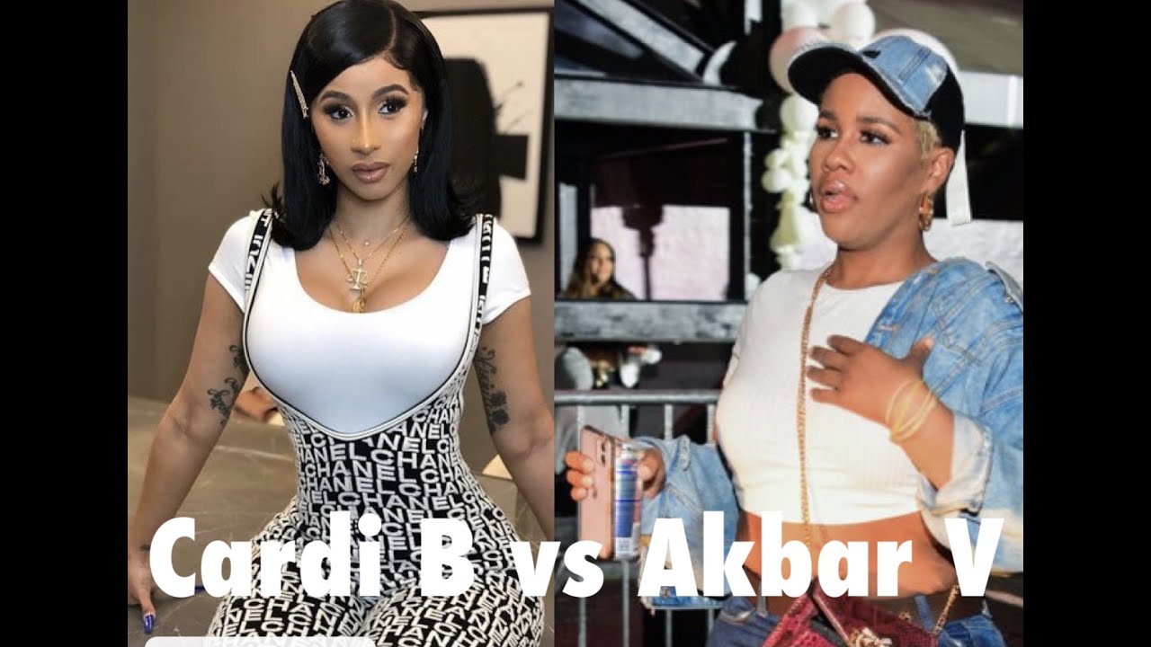 Cardi B & AKBAR V Go Below the Belt With TWITTER BEEF, Brings Up Cases ...