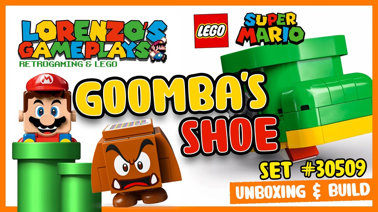 Super Mario Lego: Goomba's Shoe. Unboxing & Build Set #71404 - YouTube