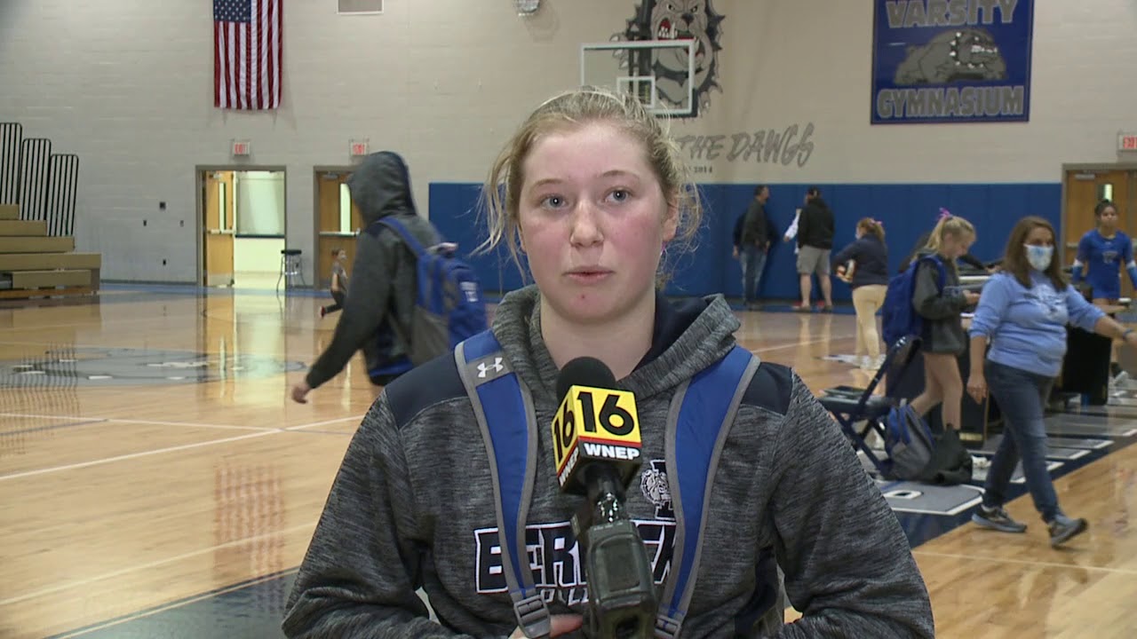 BERWICK GIRL'S VOLLEYBALL WINS 1ST LEAGUE TITLE IN SCHOOL HISTORY - YouTube