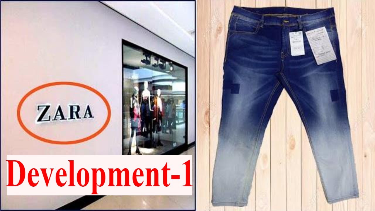 Wash Development Process on Jeans for Zara Buyer in #R&D #Development_1 ...