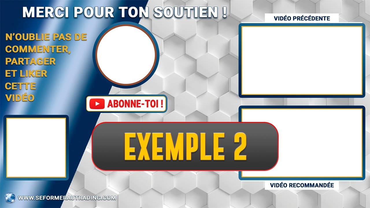 Je vais créer une outro/écran de fin pour votre vidéo YouTube par ...