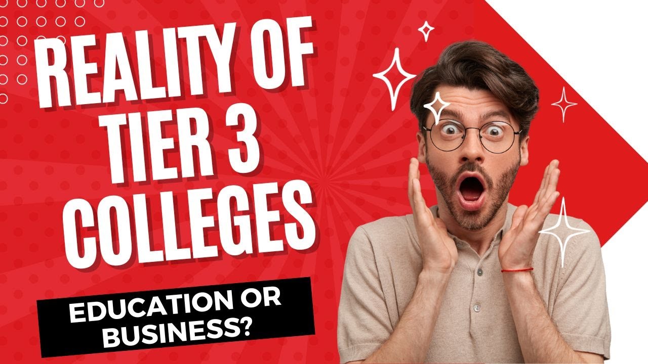 The reality of Tier 3 colleges in India |English subtitles - YouTube