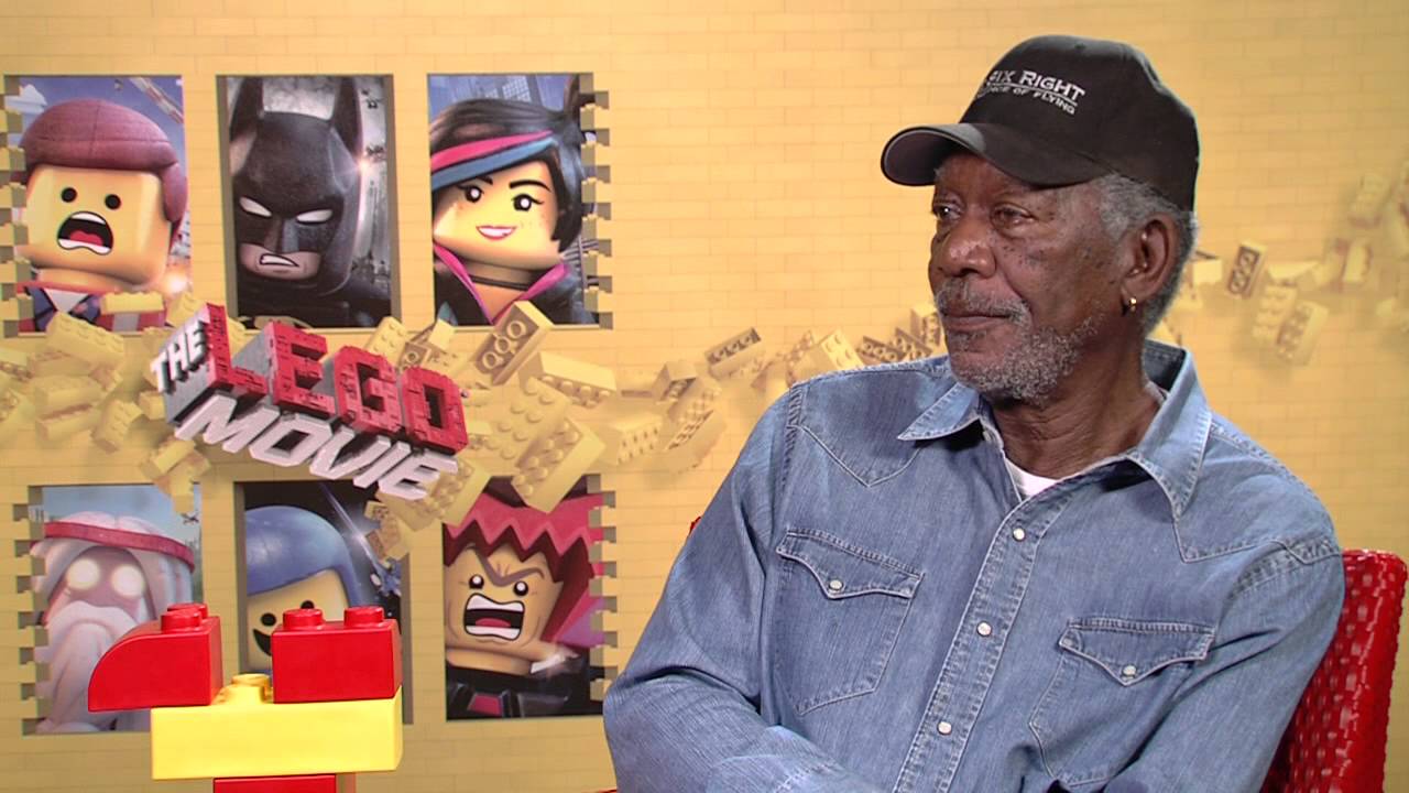 The Lego Movie: Morgan Freeman Exclusive Interview | ScreenSlam - YouTube