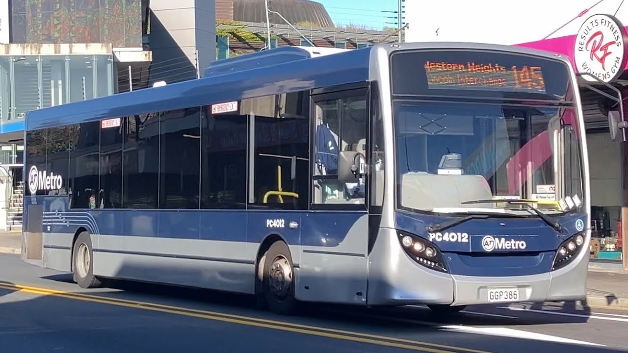 New Zealand/NZ Auckland Bus - 145: From Henderson to Lincoln Rd (17.08. ...
