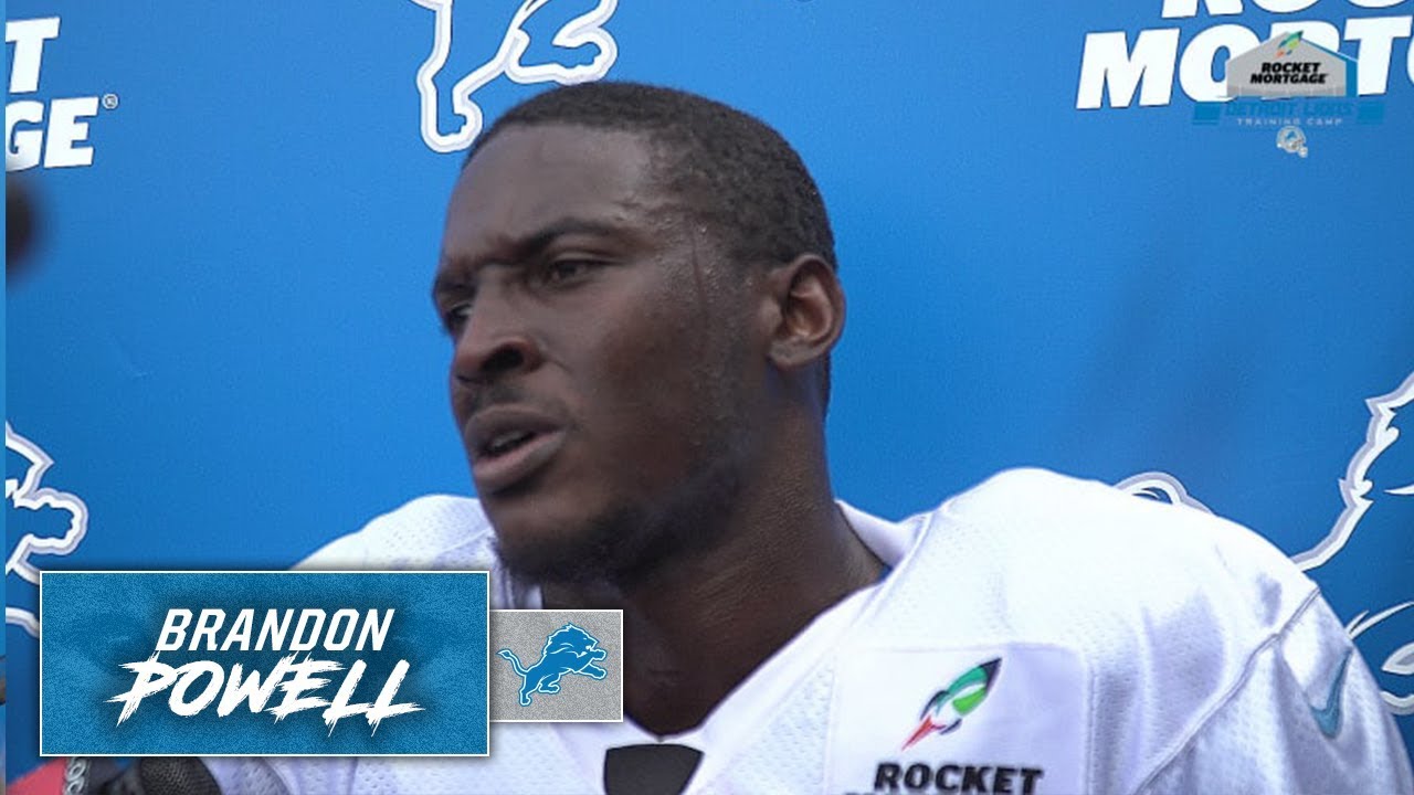 Brandon Powell on first NFL training camp - YouTube