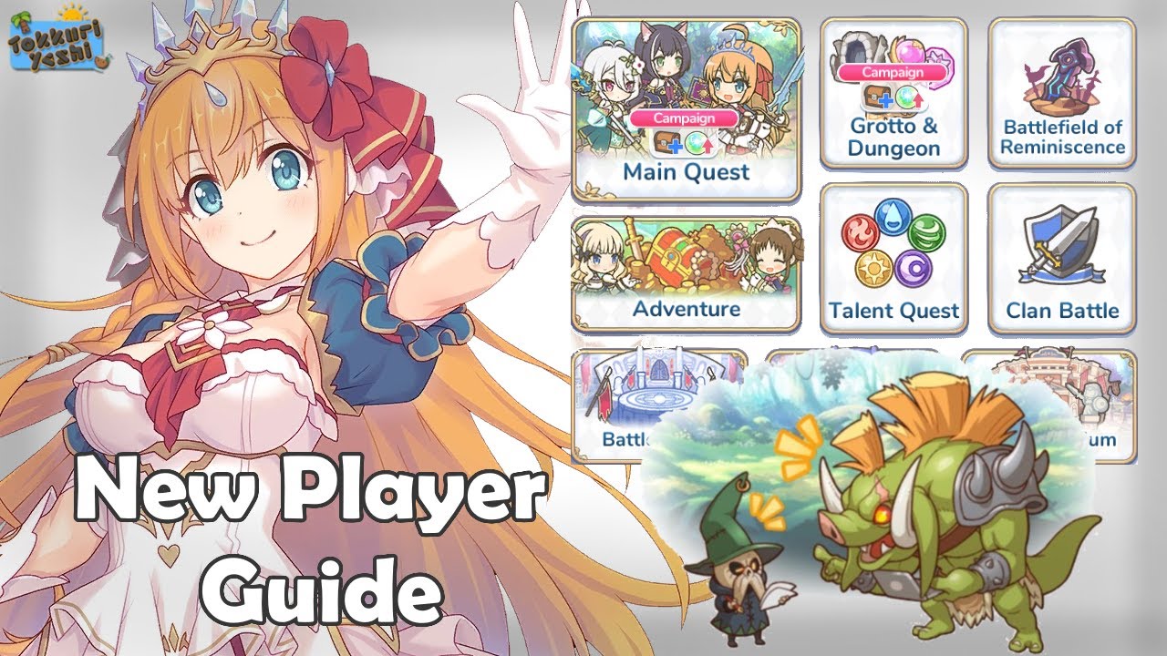 [Princess Connect Re:Dive] Game Modes Every Beginner Should Focus On ...
