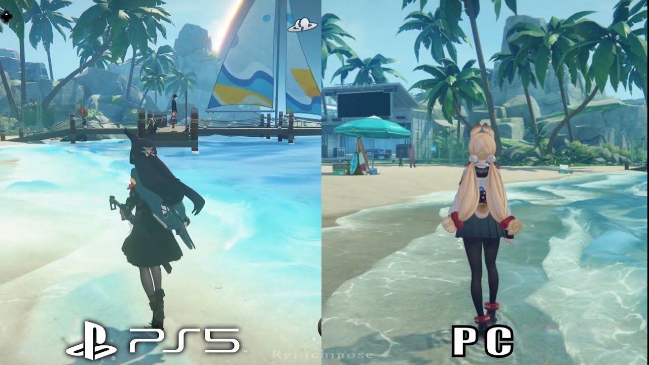 PS5 VS PC - Graphics Comparison Zenless zone zero - YouTube