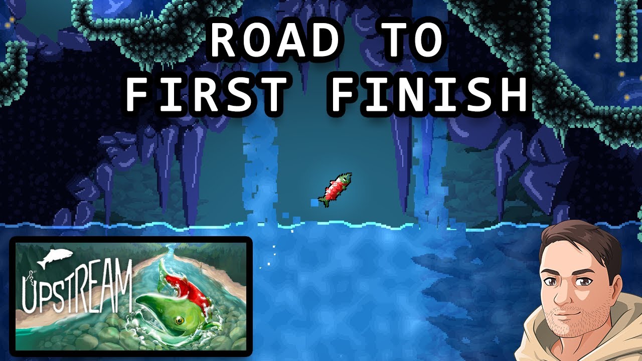 Upstream! Road to First Clear! (PB: 50%) - YouTube