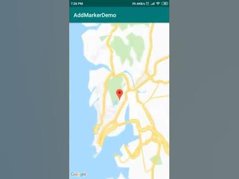 How to Add Marker On Google Map in Android Studio | AddMarker | Android Coding - YouTube