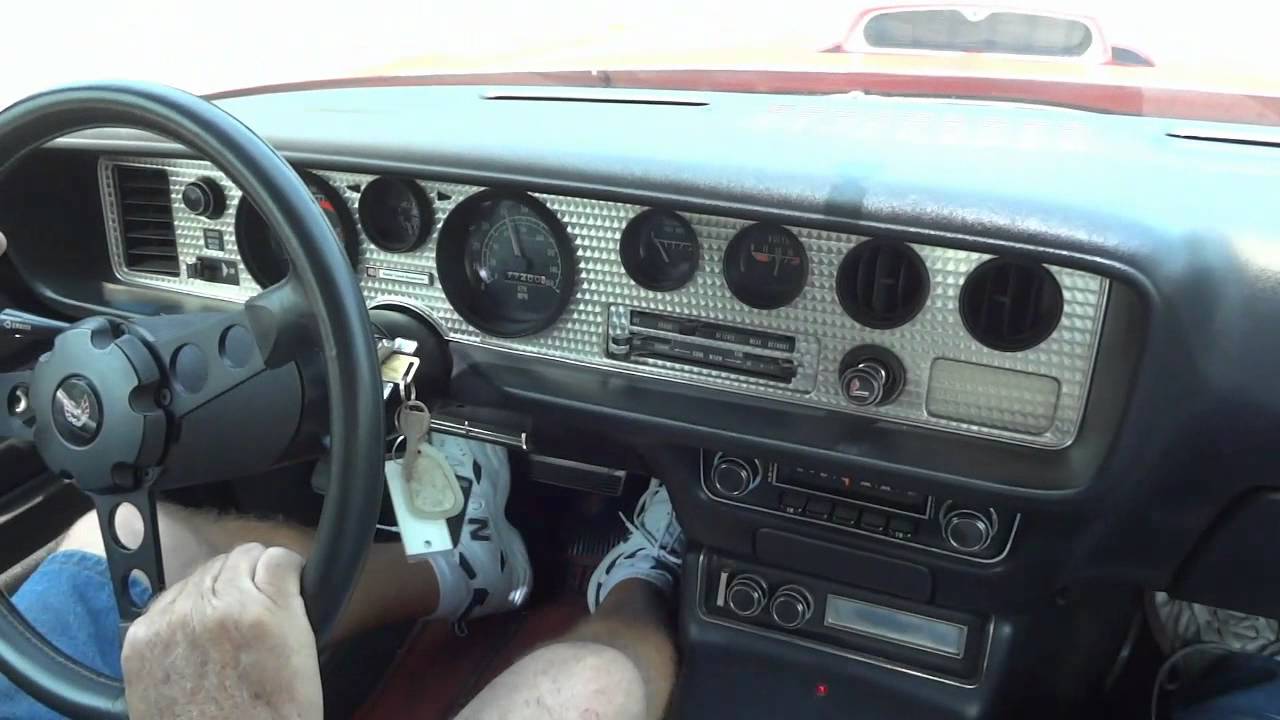 1975 Pontiac Trans Am firebird - YouTube