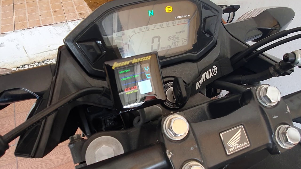 ไฟบอกเกียร์ Honda จอสี..Fearless meter technology - YouTube