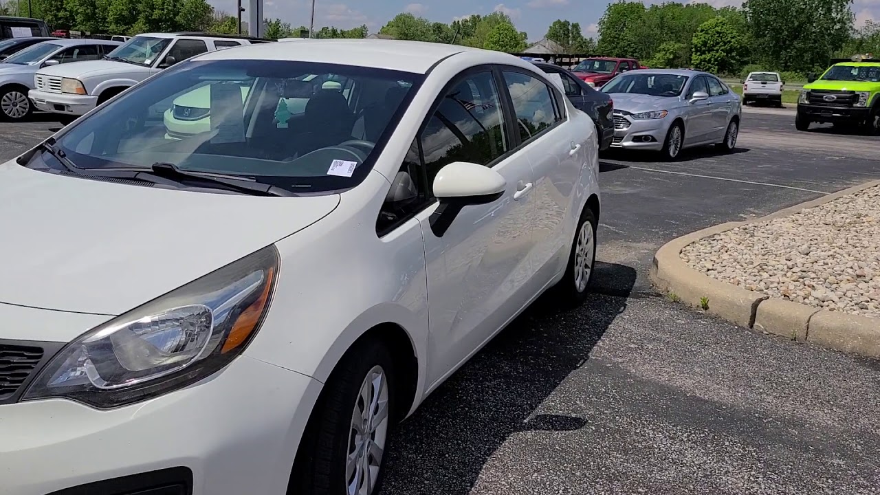 2012 Kia Rio White Stephen McCauley - YouTube