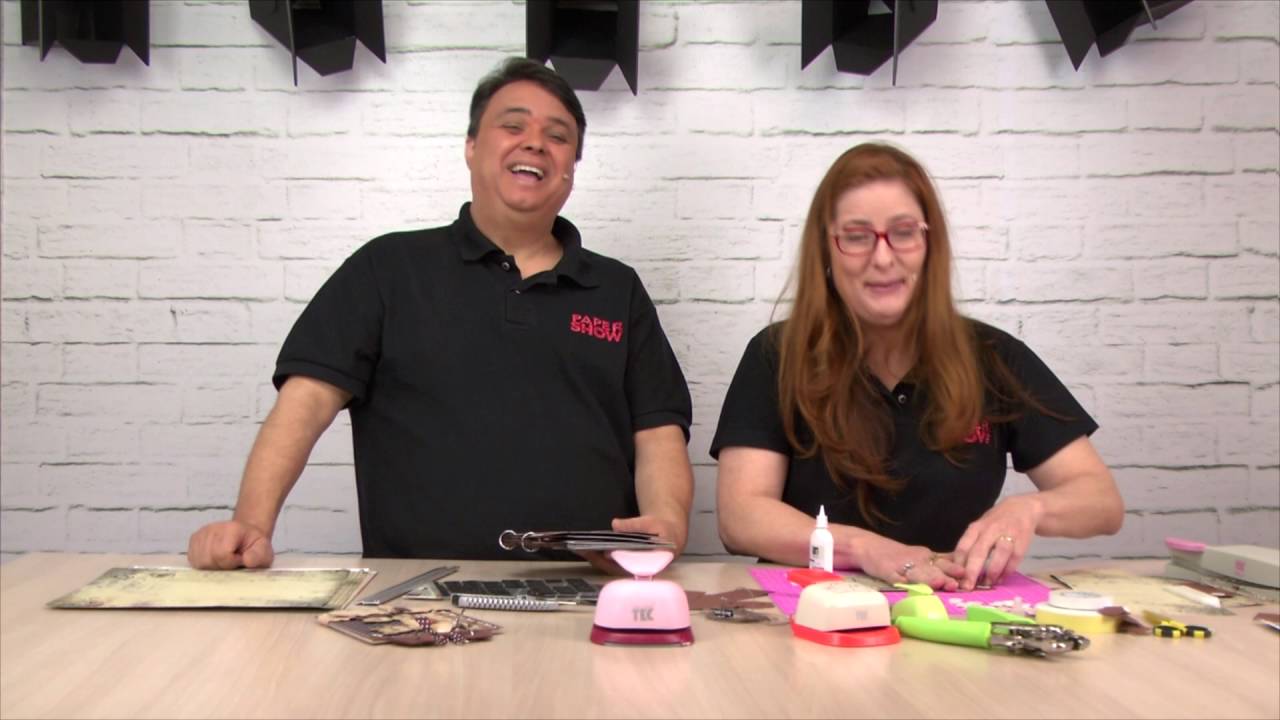 Paper Show 29 - Mini Álbum Tags - YouTube