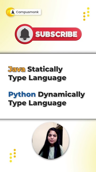 Is your programming language statically typed or dynamically typed? - YouTube
