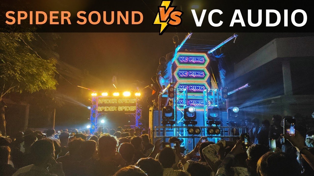 Spider Sounds Vs Vc Audio 2023 | Best Dj In Vadodara 2023 - YouTube