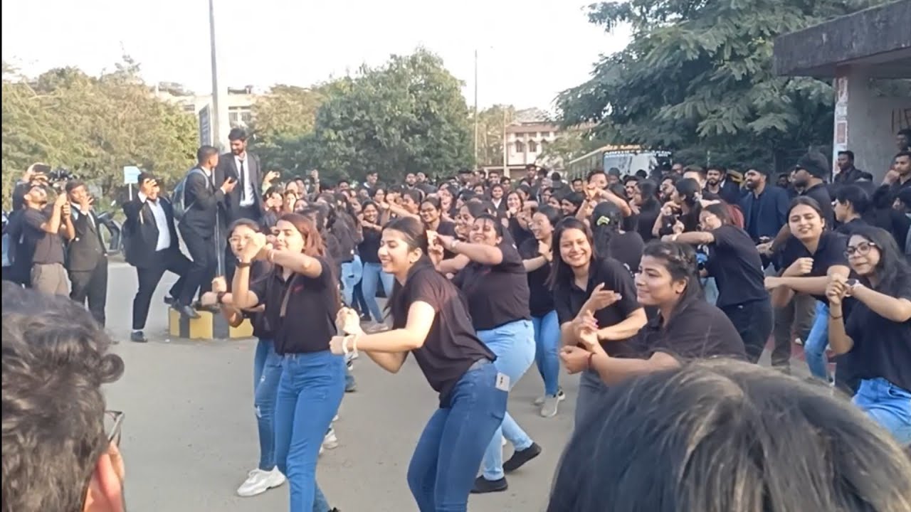 Flash Mob Dance Performance 2024 Assam University - YouTube