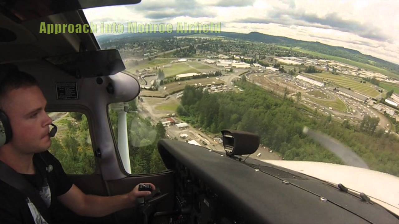Washington State Airplane Flying | Cessna 172 Low Flying - YouTube